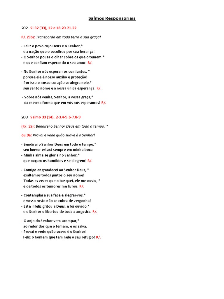 Salmos Para Matrimonio Pdf Amor Crença E Doutrina Religiosa