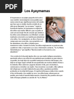 Leyenda Del Ayaymama, Mitos & Leyendas de Perú | PDF