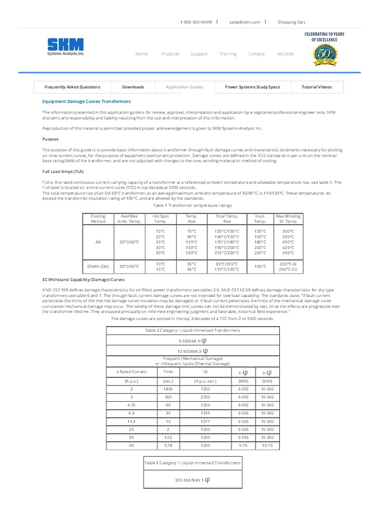 SKM Power - Tools - ELECTRICAL ENGINEERING SOFTWARE | PDF | Transformer ...