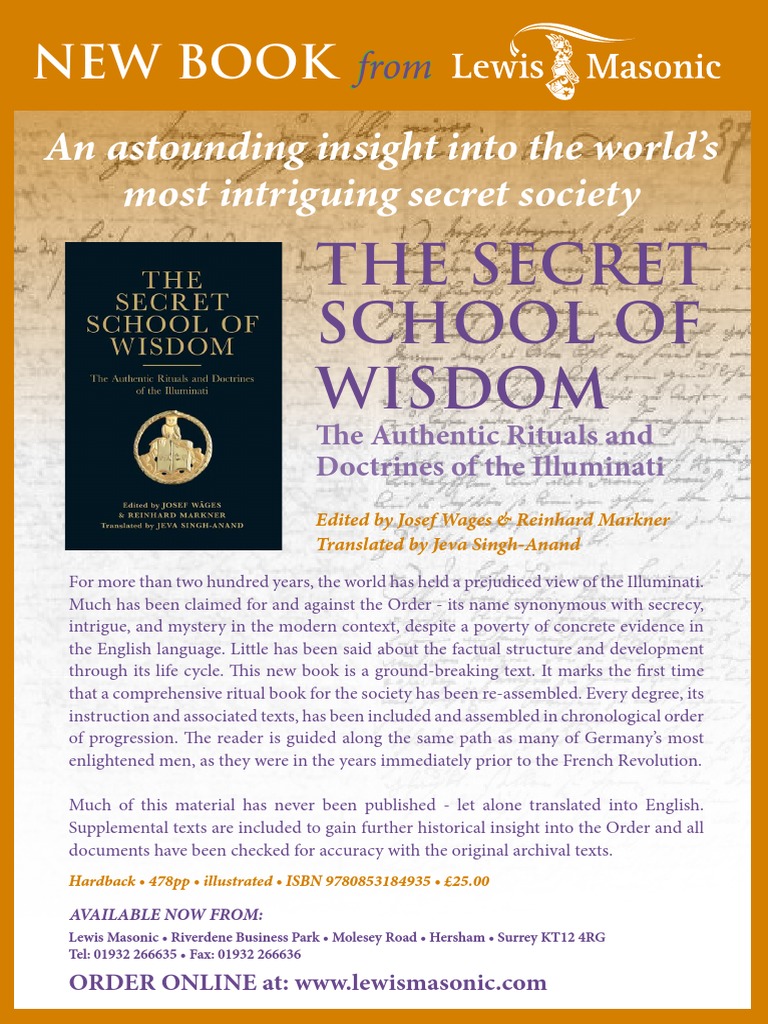 The Secret School of Wisdom The Authenti | PDF