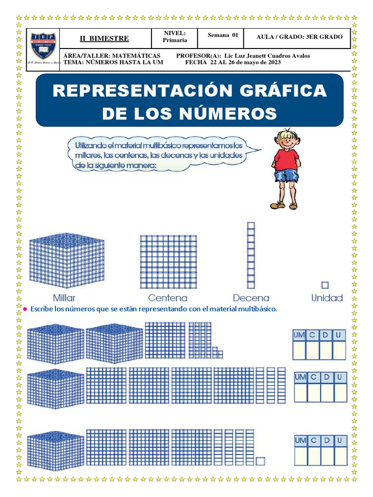 Matemáticas 3er Grado: Números y Descomposición | PDF