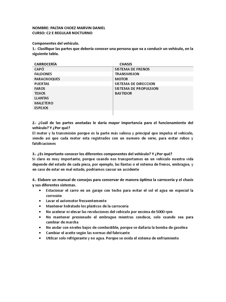 Tarea 1 Mecanica Paltan Marvin c2 e Regular Nocturno | PDF