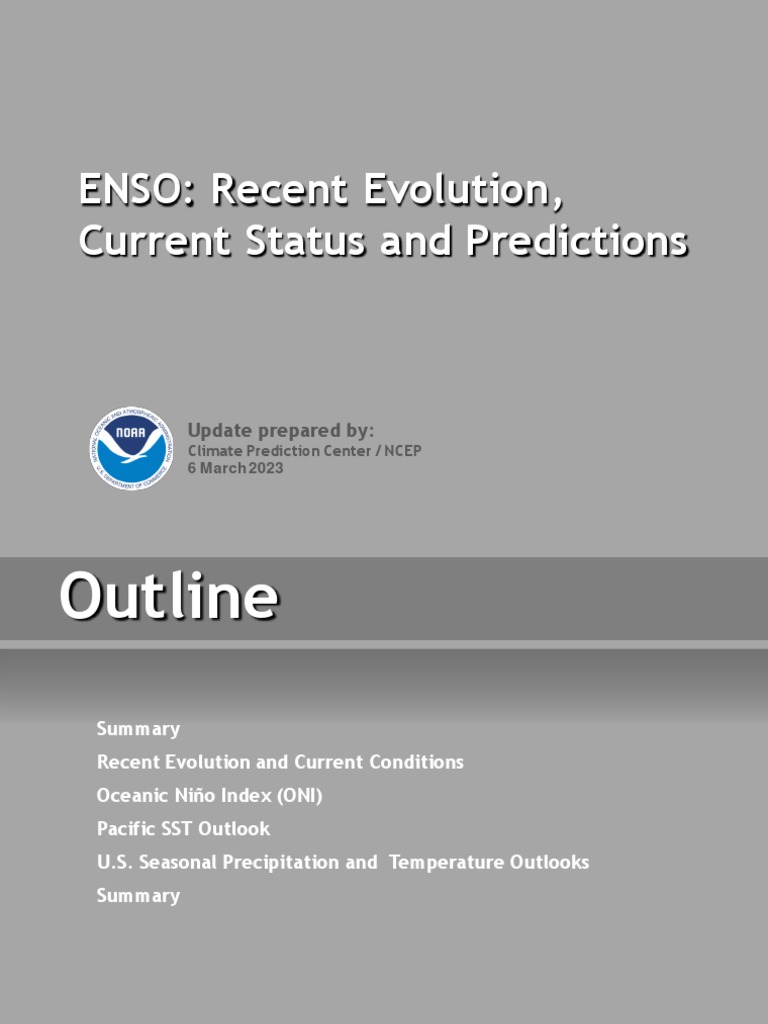 Enso Evolution Status Fcsts Web | PDF | Sea Surface Temperature | Earth ...