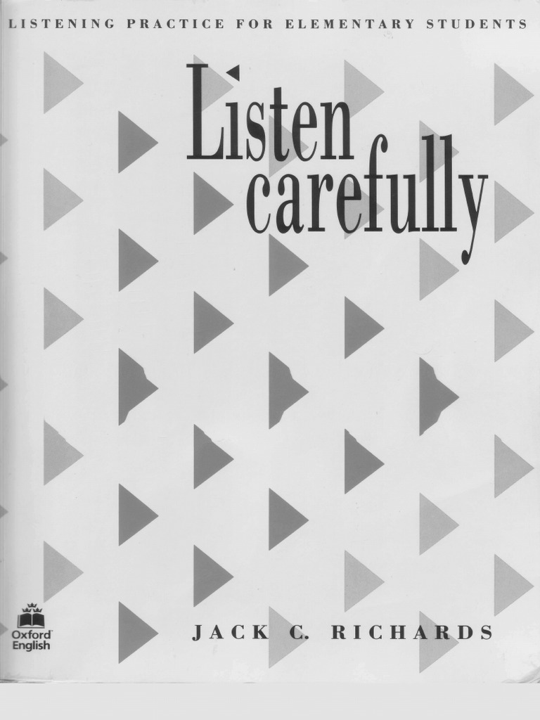 Listen Carefully (Book) | PDF
