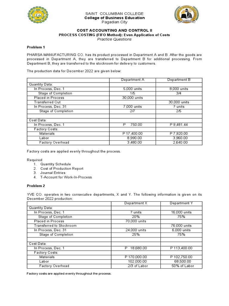 Cac 2 Practice Questions 1 Pdf Financial Economics Production And
