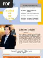 Genichi Taguchi Biografia y Aportaciones Al Control de Calidad | PDF ...