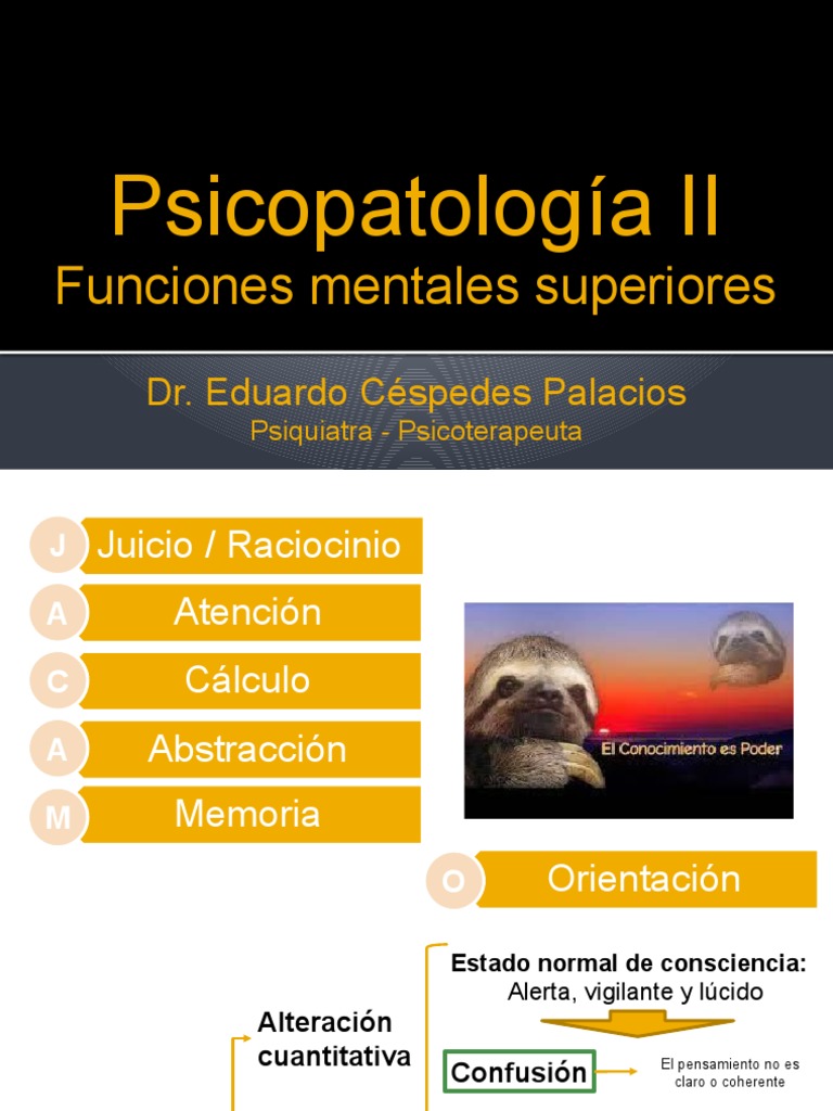 Clase 4 - Funciones Mentales Superiores | PDF | Atención | Memoria