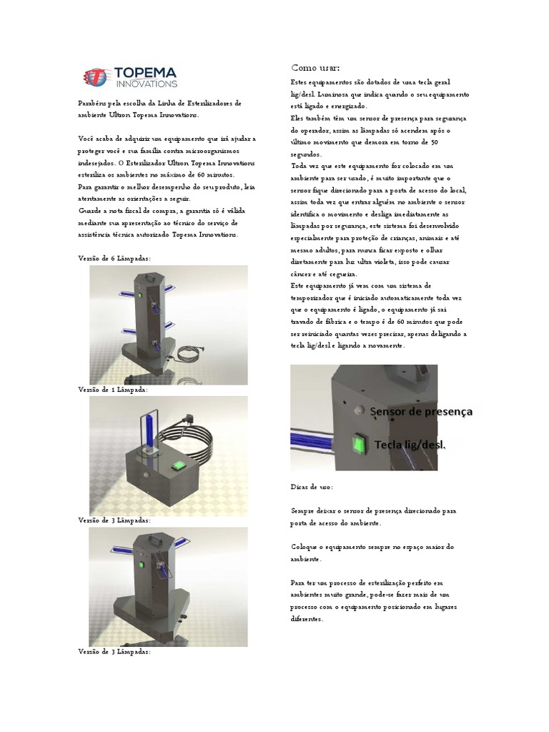 Manual Linha Ultron 1 | PDF Manual Linha Ultron 1 | PDF