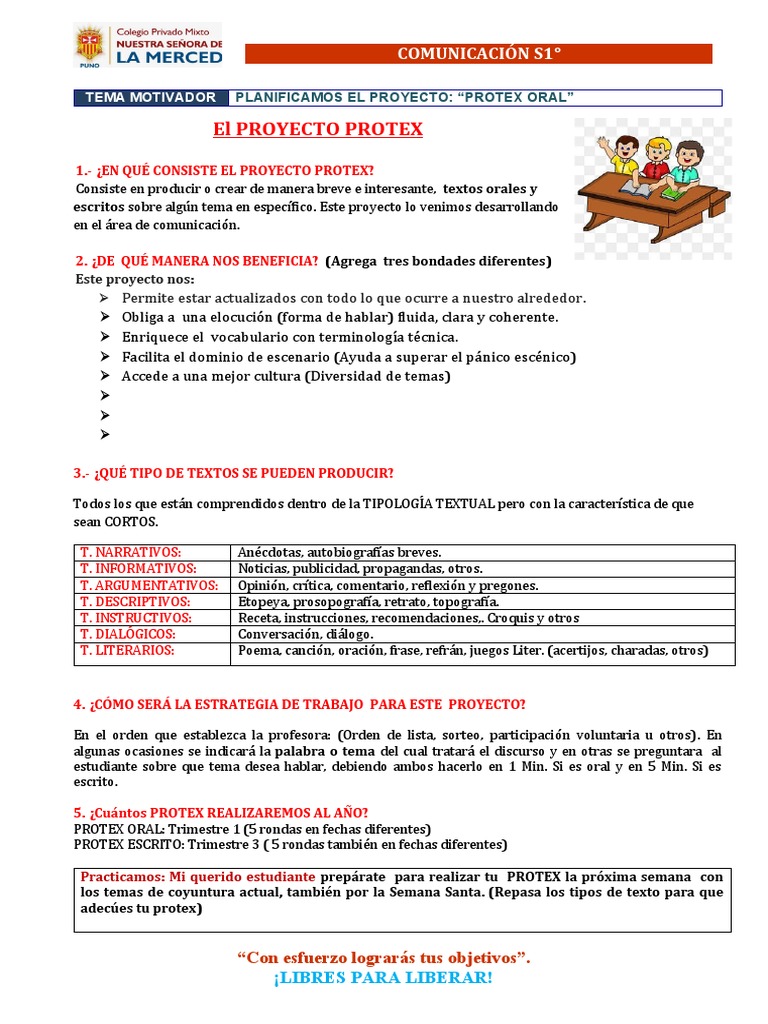 5-Guía - S1-Proyecto Protex (Planificación) | PDF