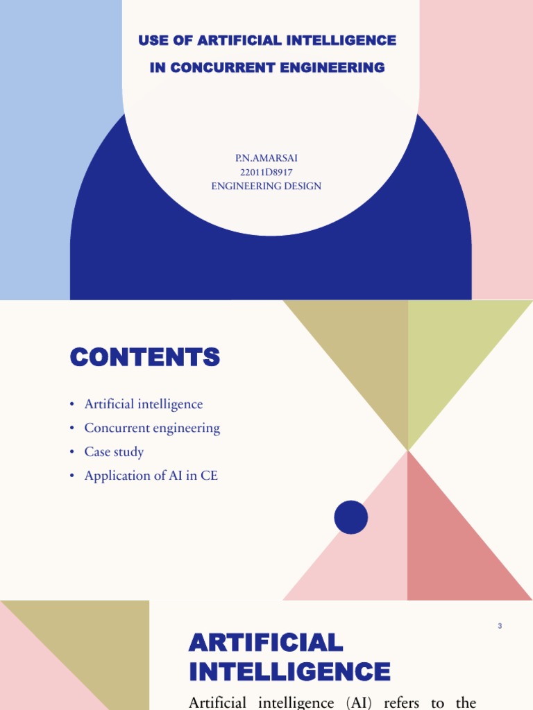 Use of Artificial Intelligence in Concurrent Engineering | PDF | Artificial Intelligence ...