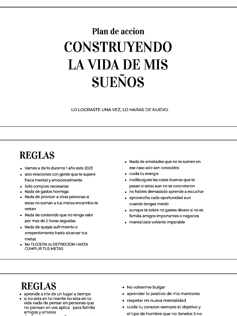 Construyendo La Vida de Mis Sueños Construyendo La Vida de Mis Sueños ...
