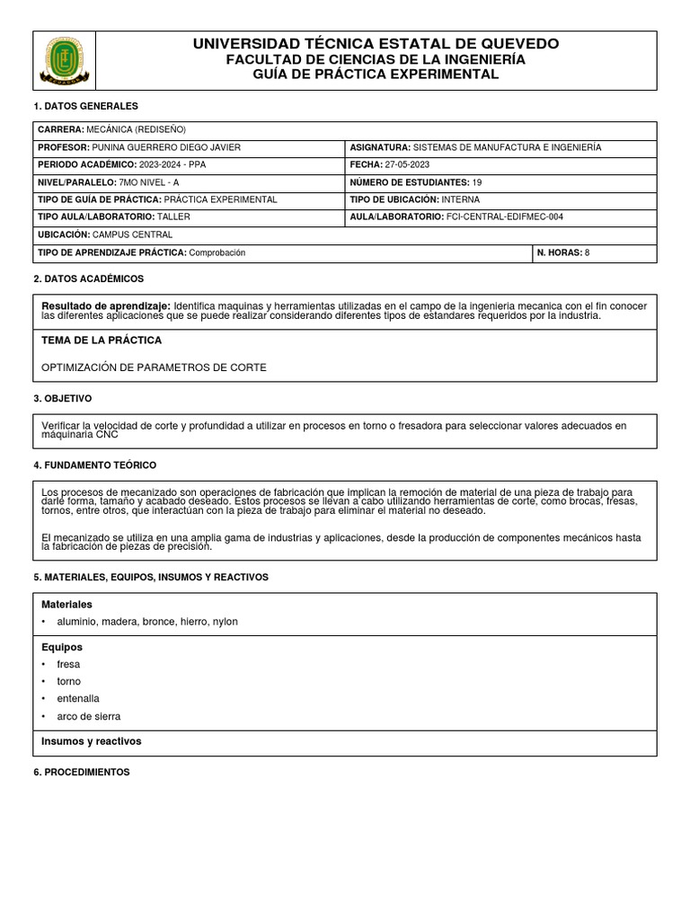 Practica 1 de Manufactura | PDF | Sector secundario de la economía ... Practica 1 de Manufactura | PDF | Sector secundario de la economía ...