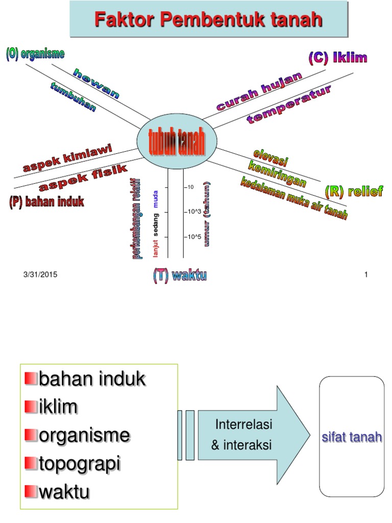 15 Dit 3 Faktor Pembentuk Tanah | PDF