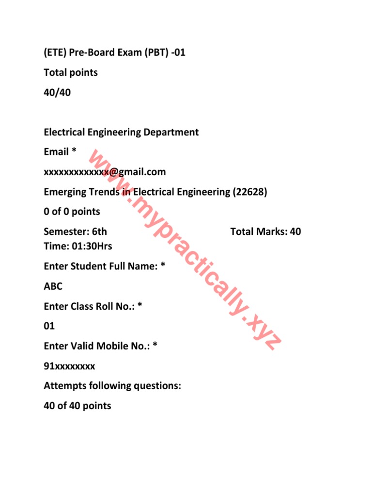 Emerging Trends in Electrical Engineering (22628) | PDF | Electrical ...