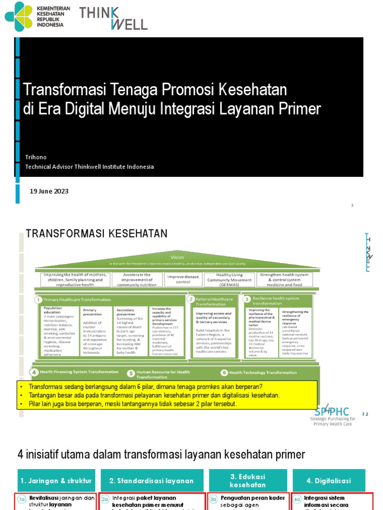Transformasi Nakes PPPKMI | PDF | Pengembangan Diri