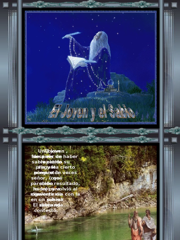 El Joven y El Sabio | PDF | Sabiduría