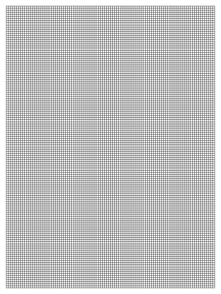 Plain Graph Paper | PDF