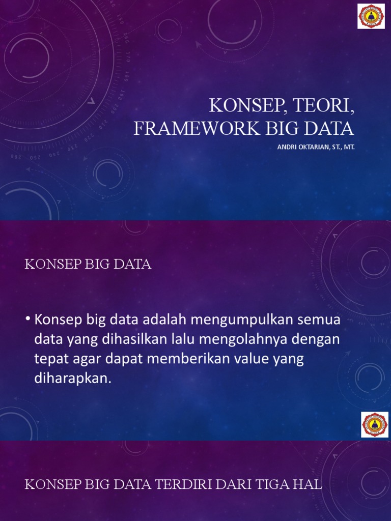 PMK 2 Konsep, Teori, Framework Big Data | PDF