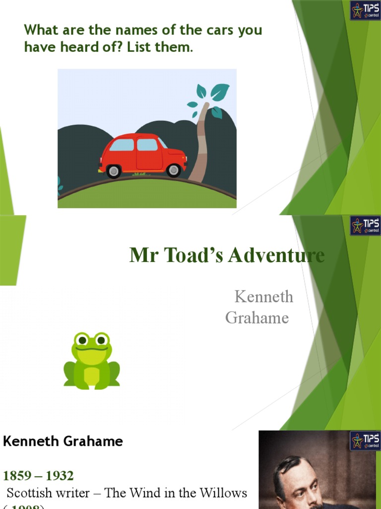 GRADE VI - MR Toad's Adventure | PDF