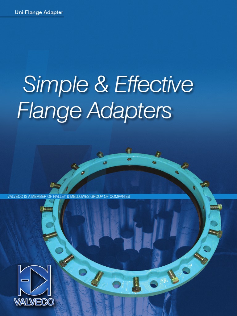 Uni Flange | PDF | Pipe (Fluid Conveyance) | Screw