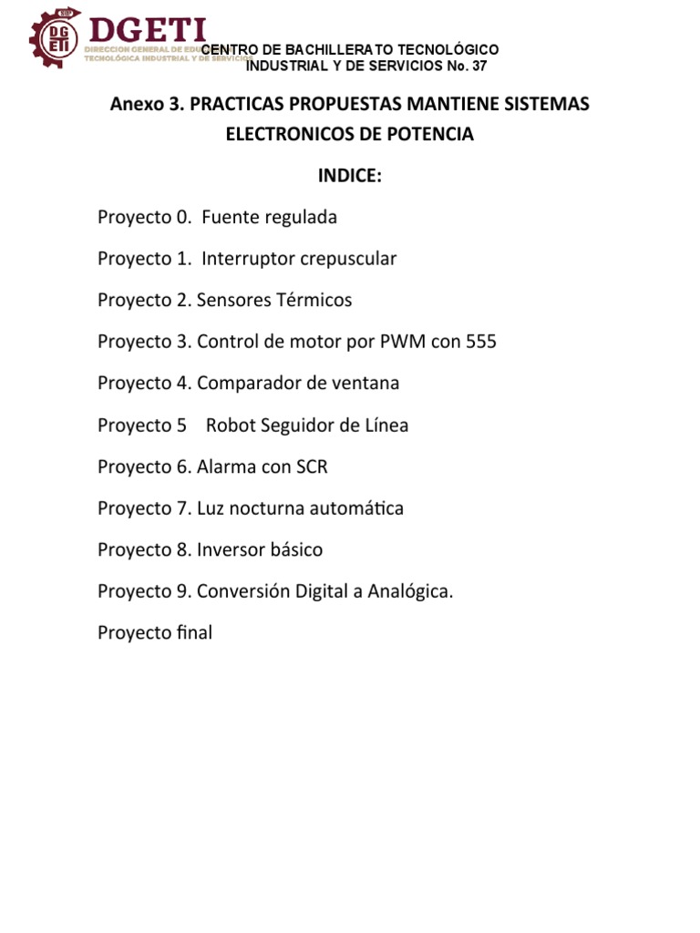 2023 Practicas MSEP ELECTRONICA Version 1 | PDF | Inversor de energia ...