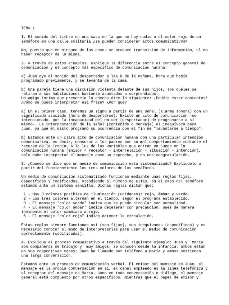 Ejercicios Resueltos Libro Conocimientos Básicos de Lengua Española | Descargar gratis PDF ...