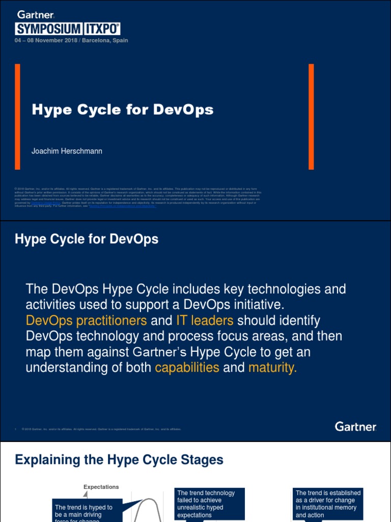 ESC30 - TH106 - Hype Cycle For DevOps - 375222 PDF | PDF | Information Technology Management ...