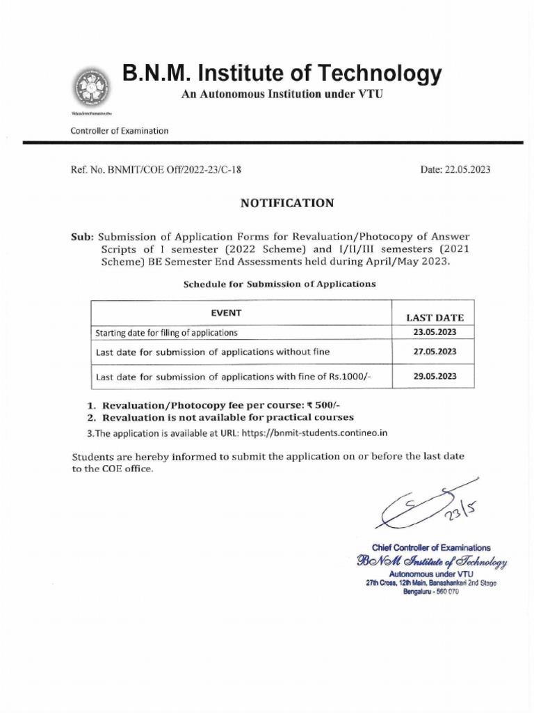 Circular 18,19 | PDF