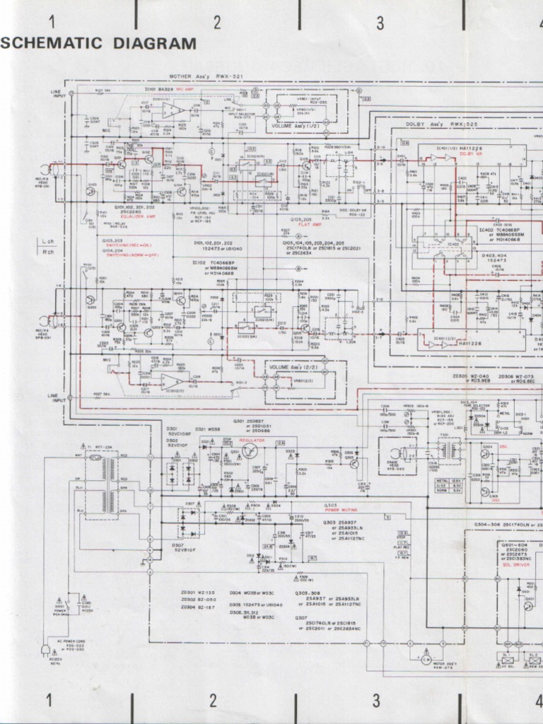 Pioneer CT 520 Service Manual | PDF