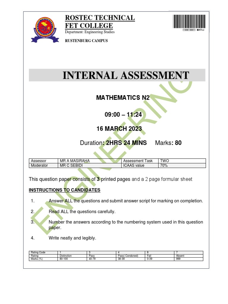 Maths N2 | PDF | Area | Circle