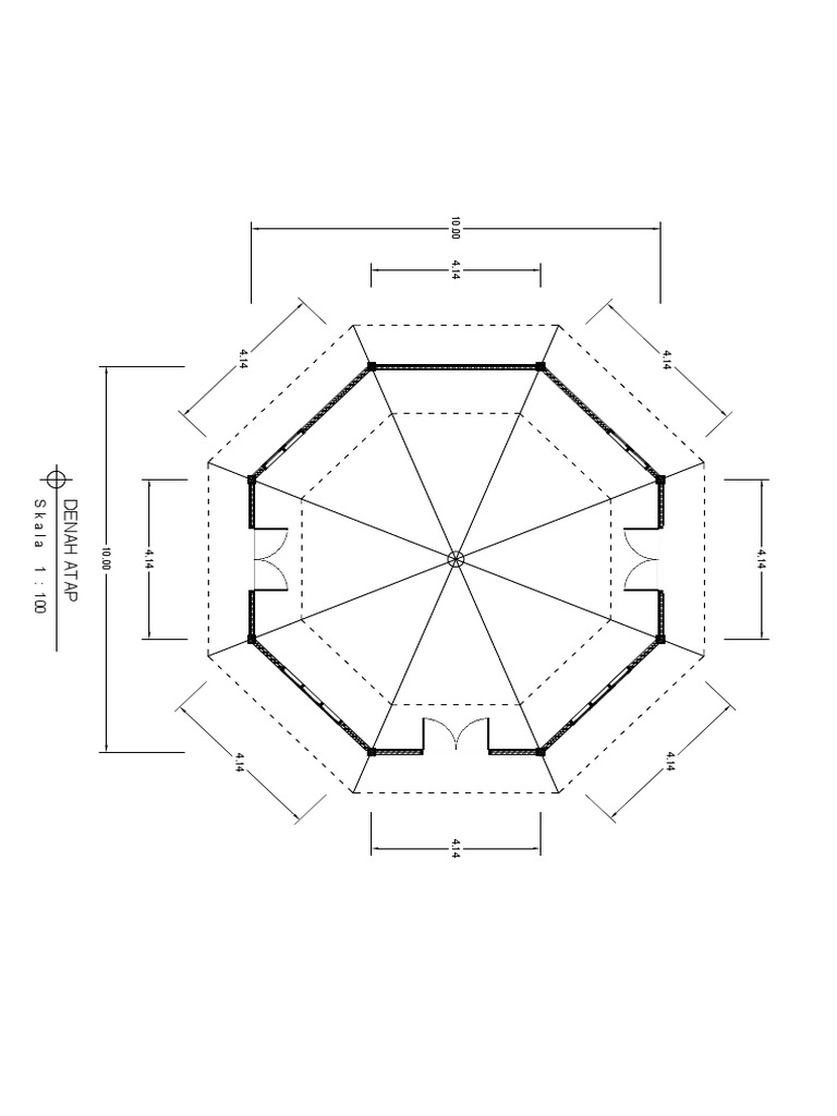 Denah Atap Hexagonal | PDF