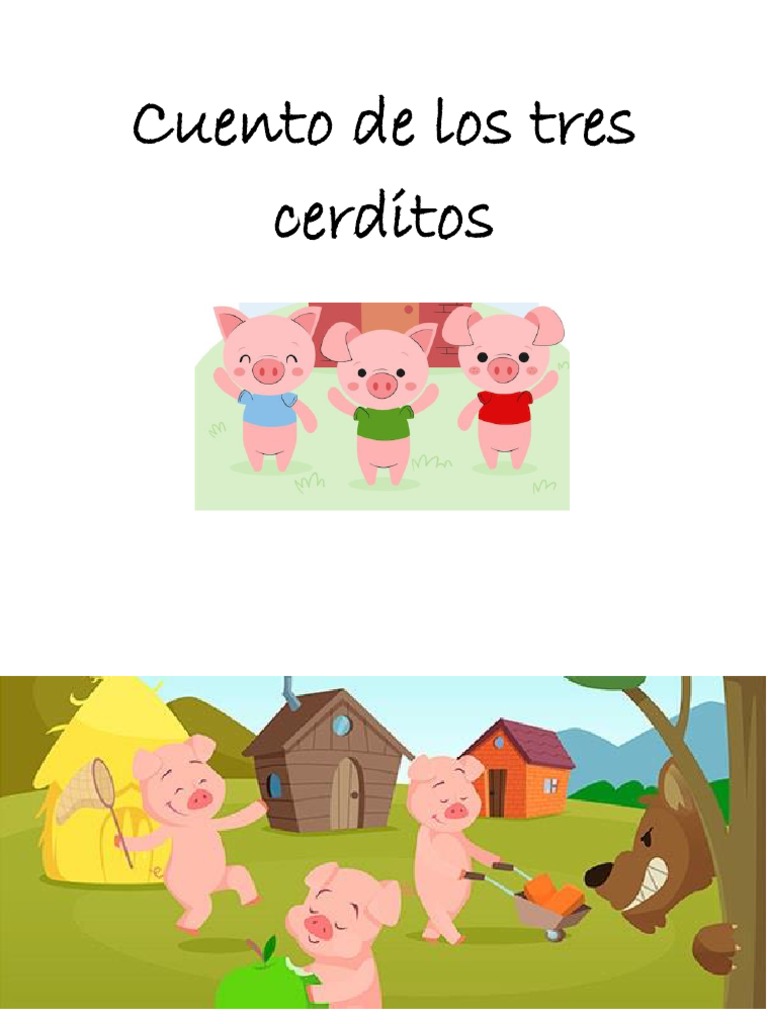 Cuento De Los Tres Cerditos Pdf