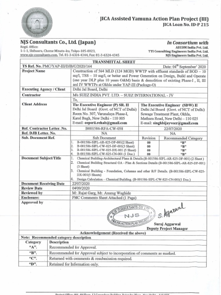 B001586 Isgec DWG CW 017 | PDF