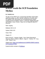 SCP Classifications | PDF