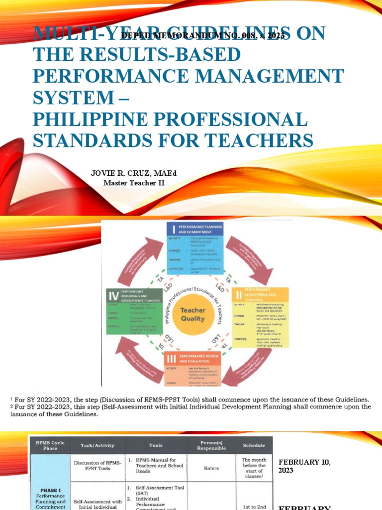 Multi-Year RPMS Guidelines 2023 | PDF