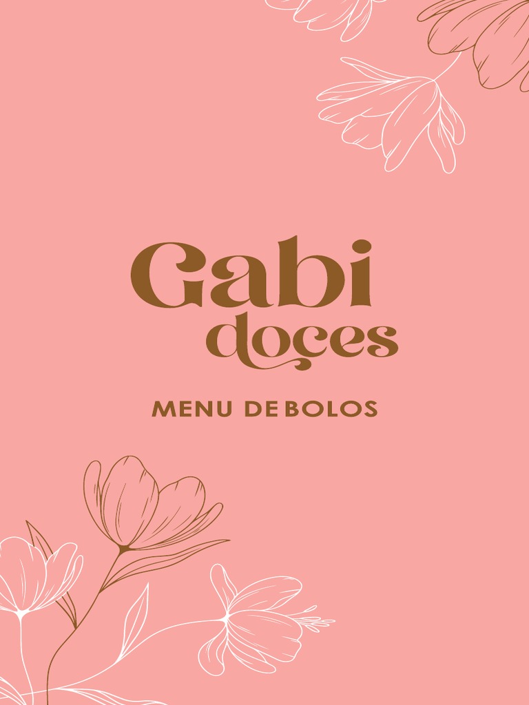 Menu de Bolos | PDF
