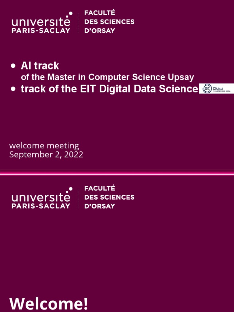 Students - AI Track CS Master Saclay | PDF | Machine Learning ...