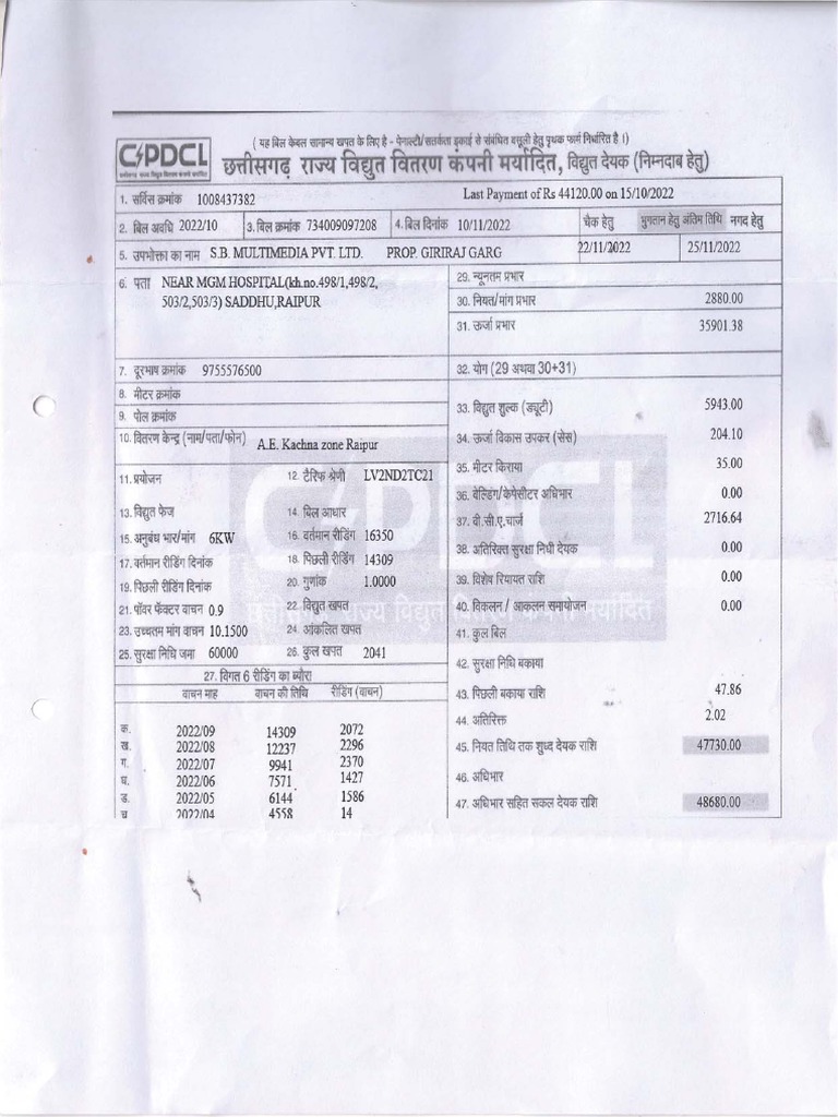 ELE BILL Compressed | PDF