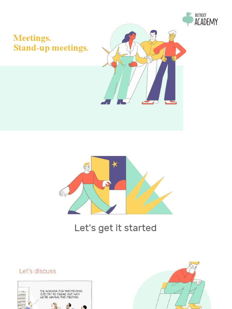 4 - Meetings. Stand-Up Meetings | PDF | Brainstorming | Behavior ...