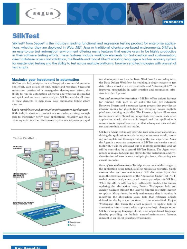 Silk Test | PDF | Microsoft Windows | Scripting Language