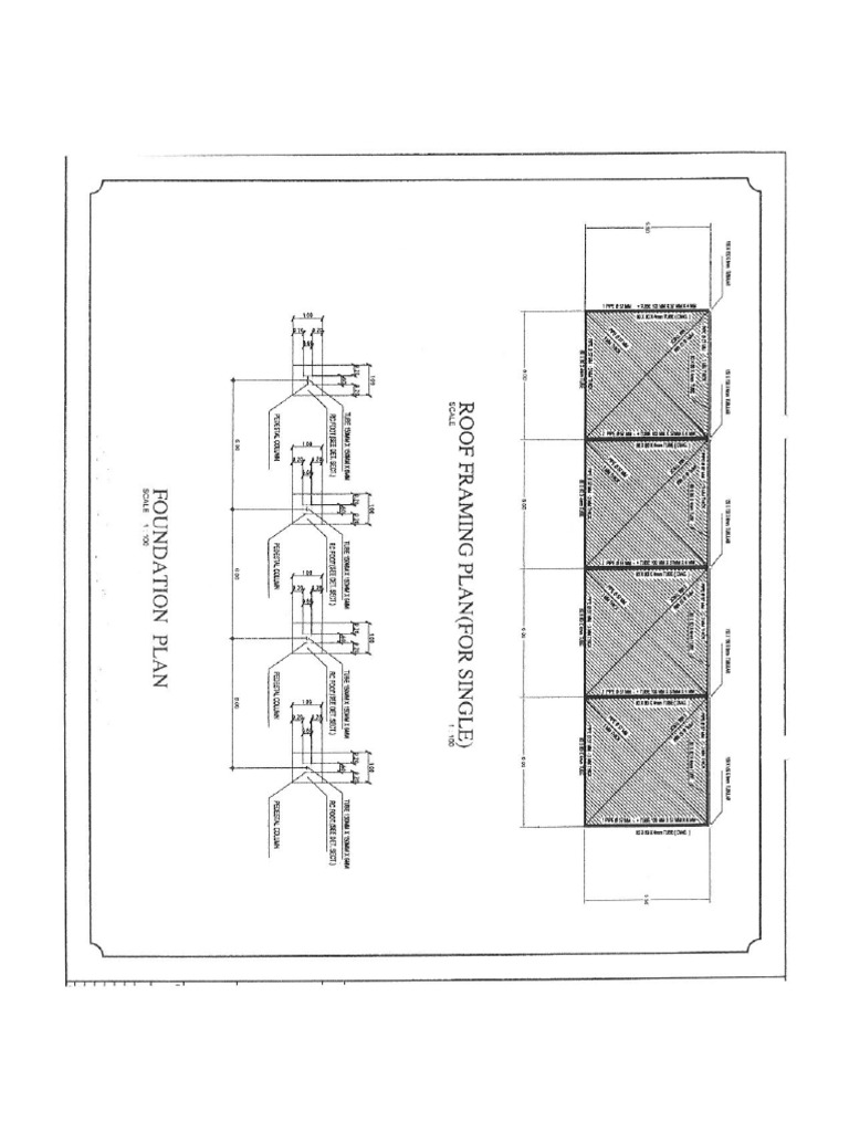 Parking Shade Drawing | PDF