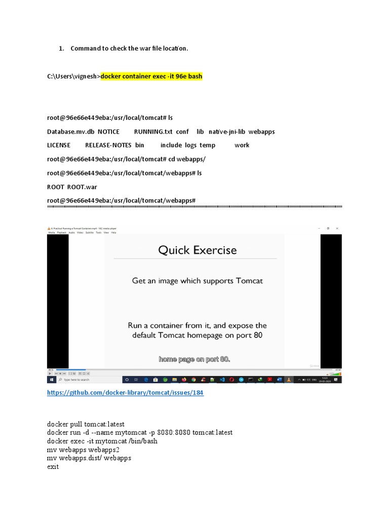 Docker Commands | PDF | Unix Software | Computing Platforms Docker Commands | PDF | Unix Software | Computing Platforms