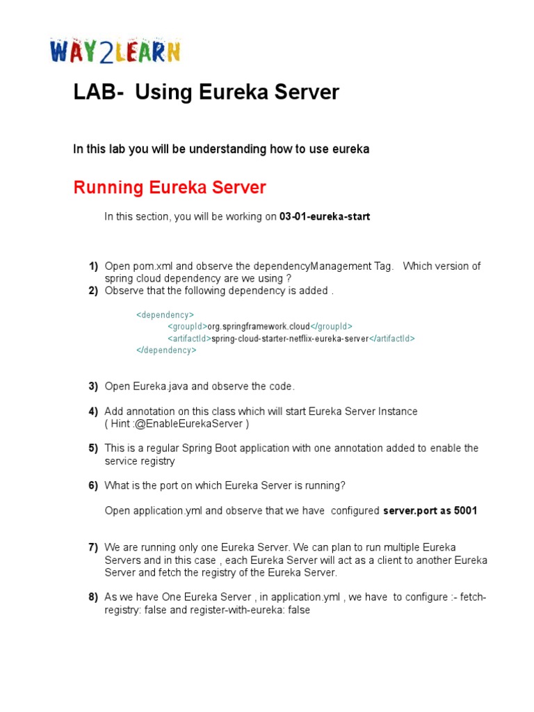 02 Eureka Server | PDF | Representational State Transfer | Server ...