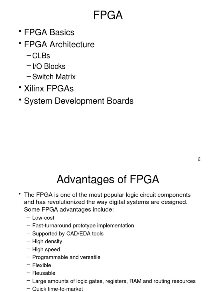 Fpga PDF | PDF | Field Programmable Gate Array | Computer Memory Fpga PDF | PDF | Field Programmable Gate Array | Computer Memory