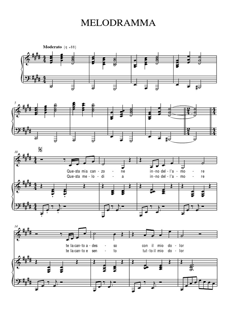 Melodramma | PDF