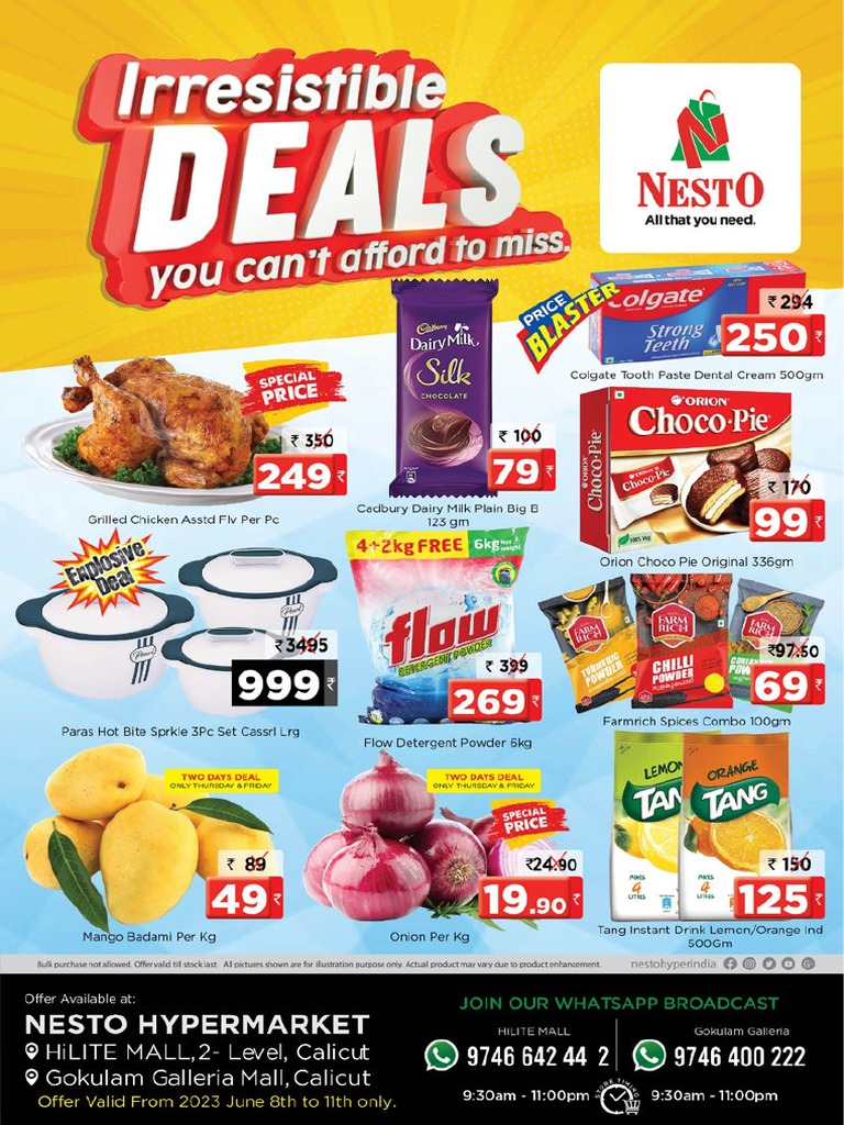 Nesto Irresistible Deals - Calicut | PDF