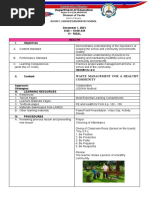 Cot-Health 6 q3 Lesson Plan | PDF | Literacy | Cognition