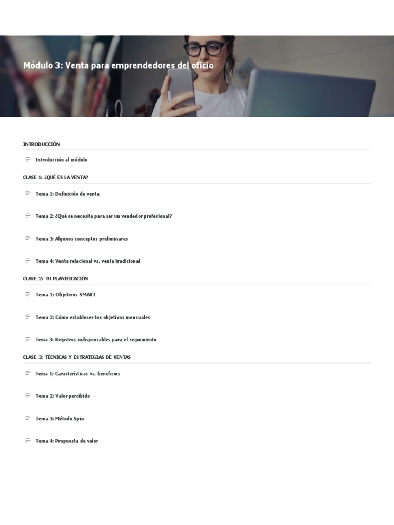 Módulo 3 | PDF | Gestión de la relación con el cliente | Presupuesto