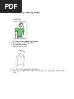 Balance Exercises (Tinetti) | PDF | Foot | Sports