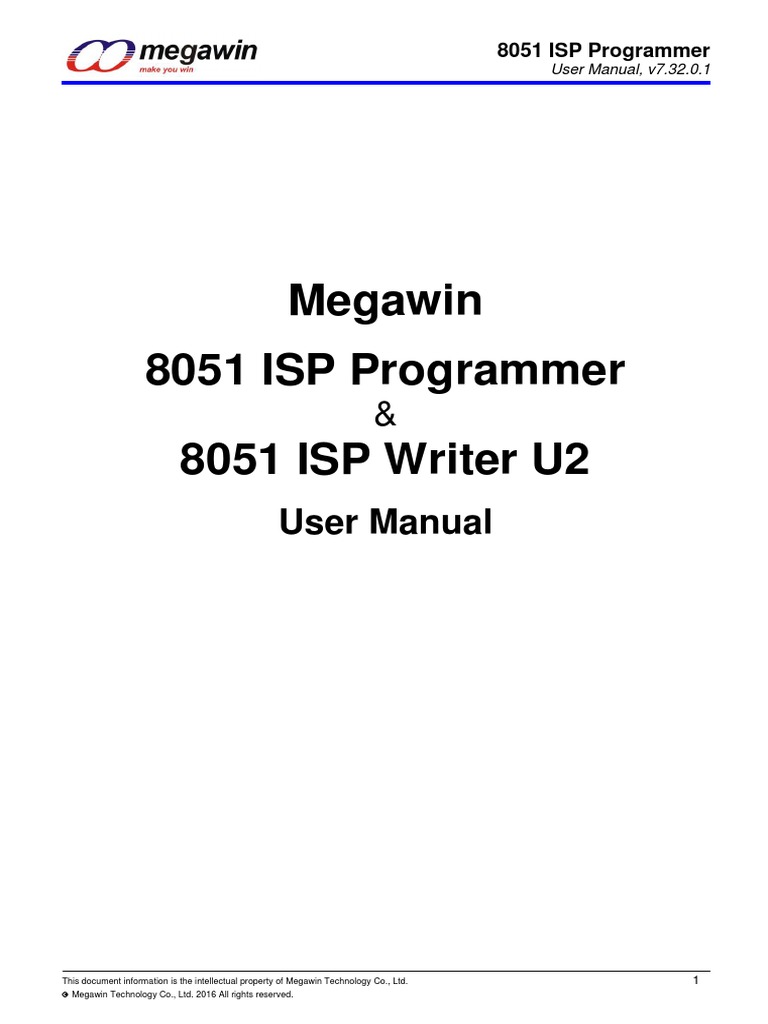 En 8051 Isp Programmer User Manual V73201 Pdf Booting Device Driver